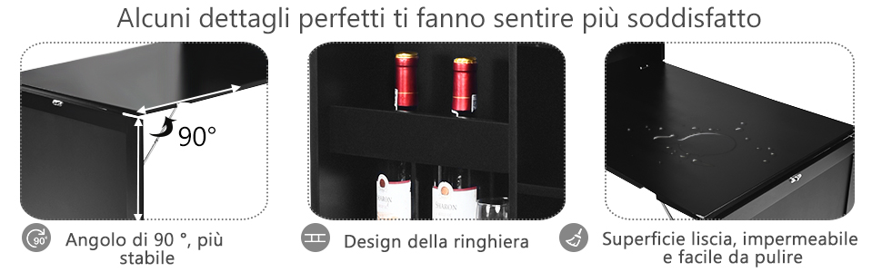 COSTWAY Scrivania Pieghevole con Scaffali, Comoda Scrivania ... COSTWAY Scrivania Pieghevole con Scaffali, Comoda Scrivania ...