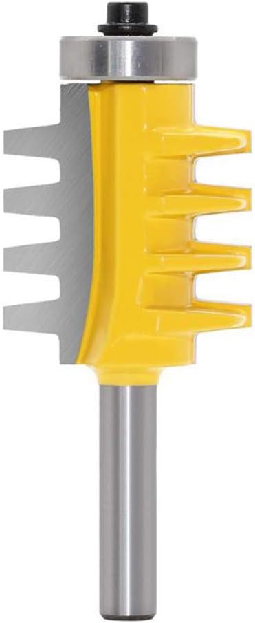 8 mm Shank Rail Finger réversible Joint Router Colle Bit cône Tenon ...