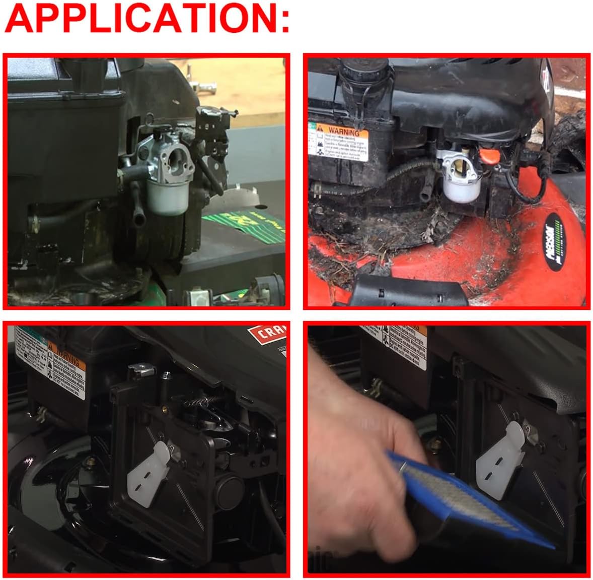 498170 carburateur - 7699056 790849 Kit ressort pour moteur 122000 ...