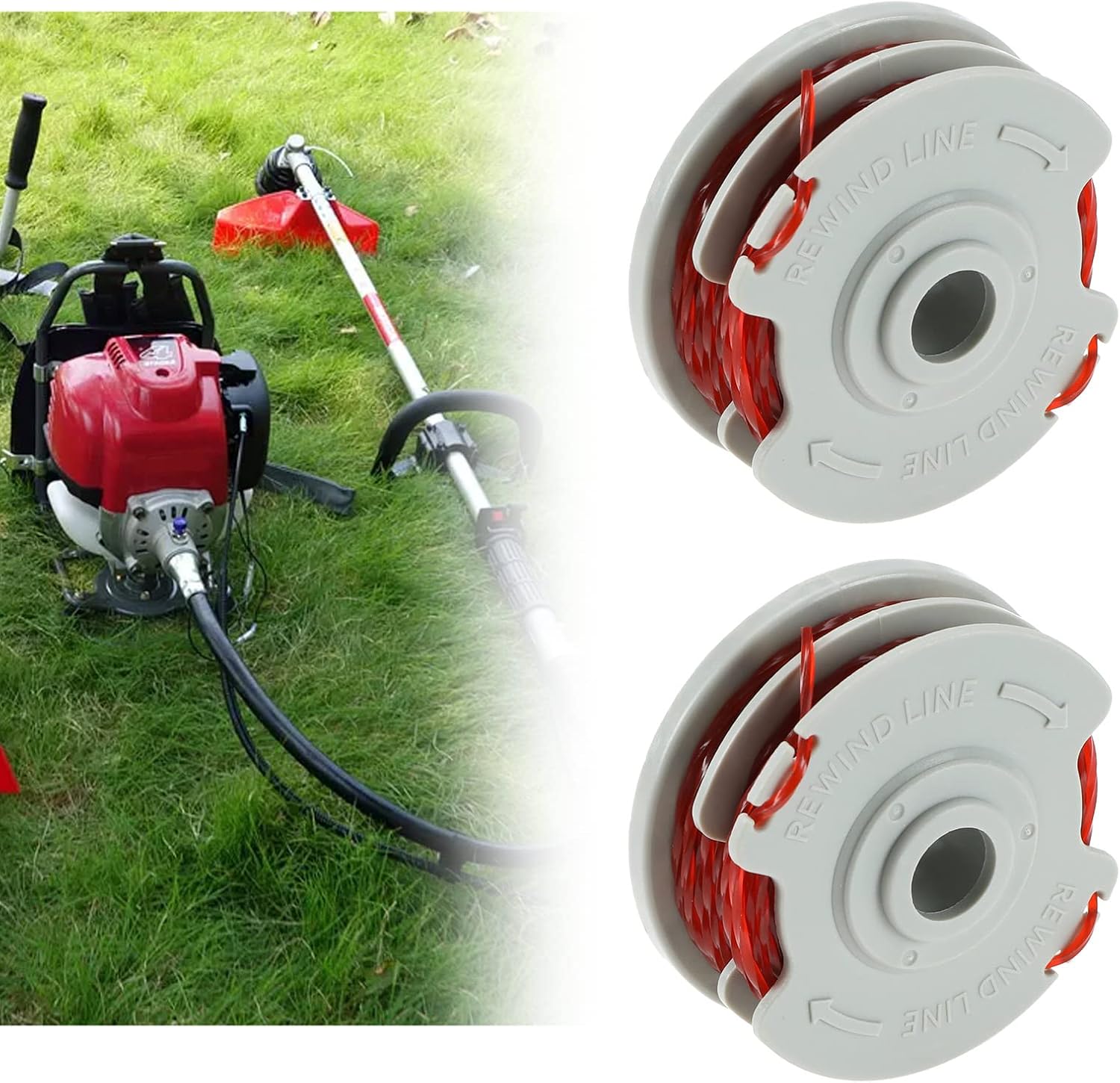 GABRIELLE 4 pieces thread spool for Flymo FLY021 brush cutter thread ...