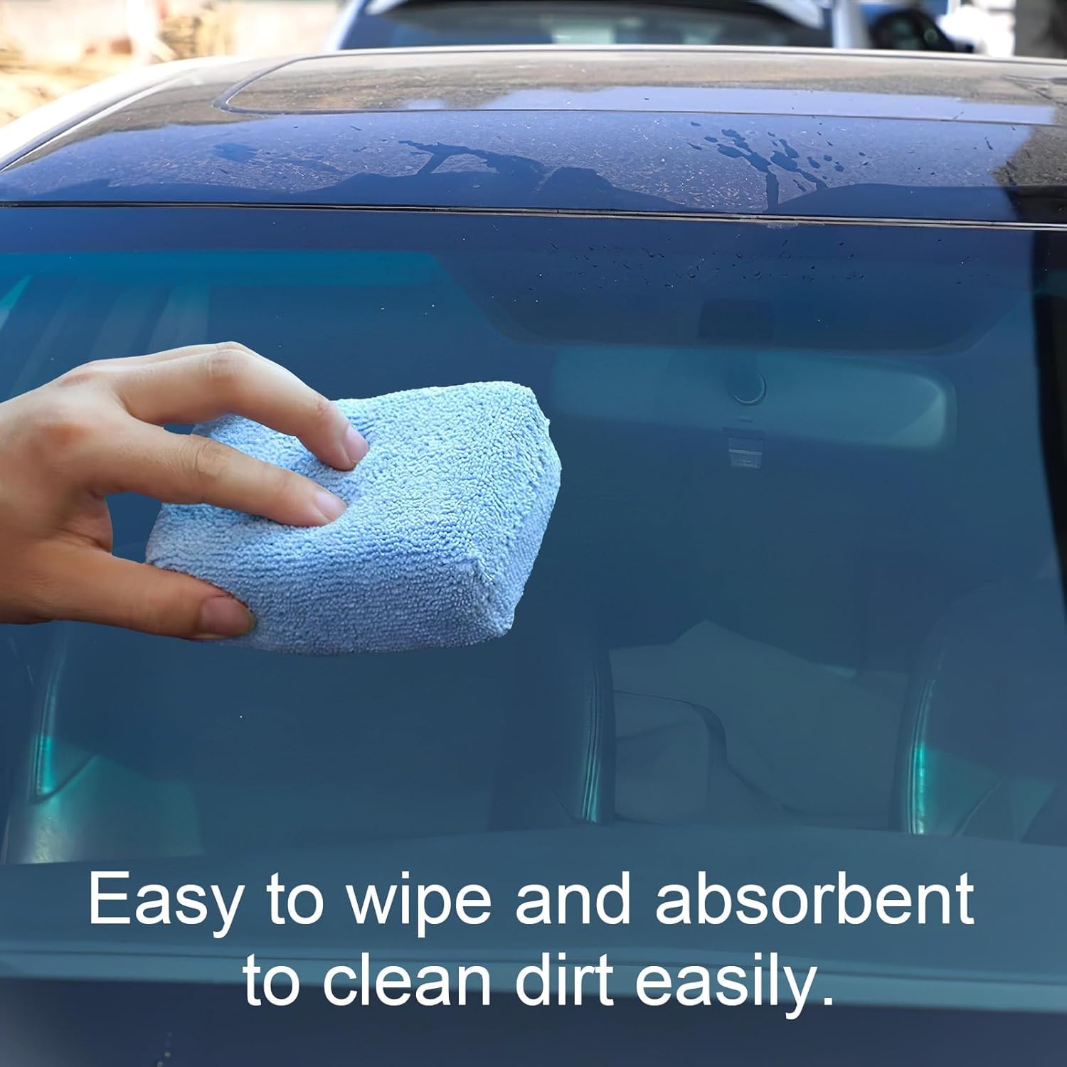 Pack de 2, Chiffon Anti Buee Voiture Absorbants en Microfibres pour ...