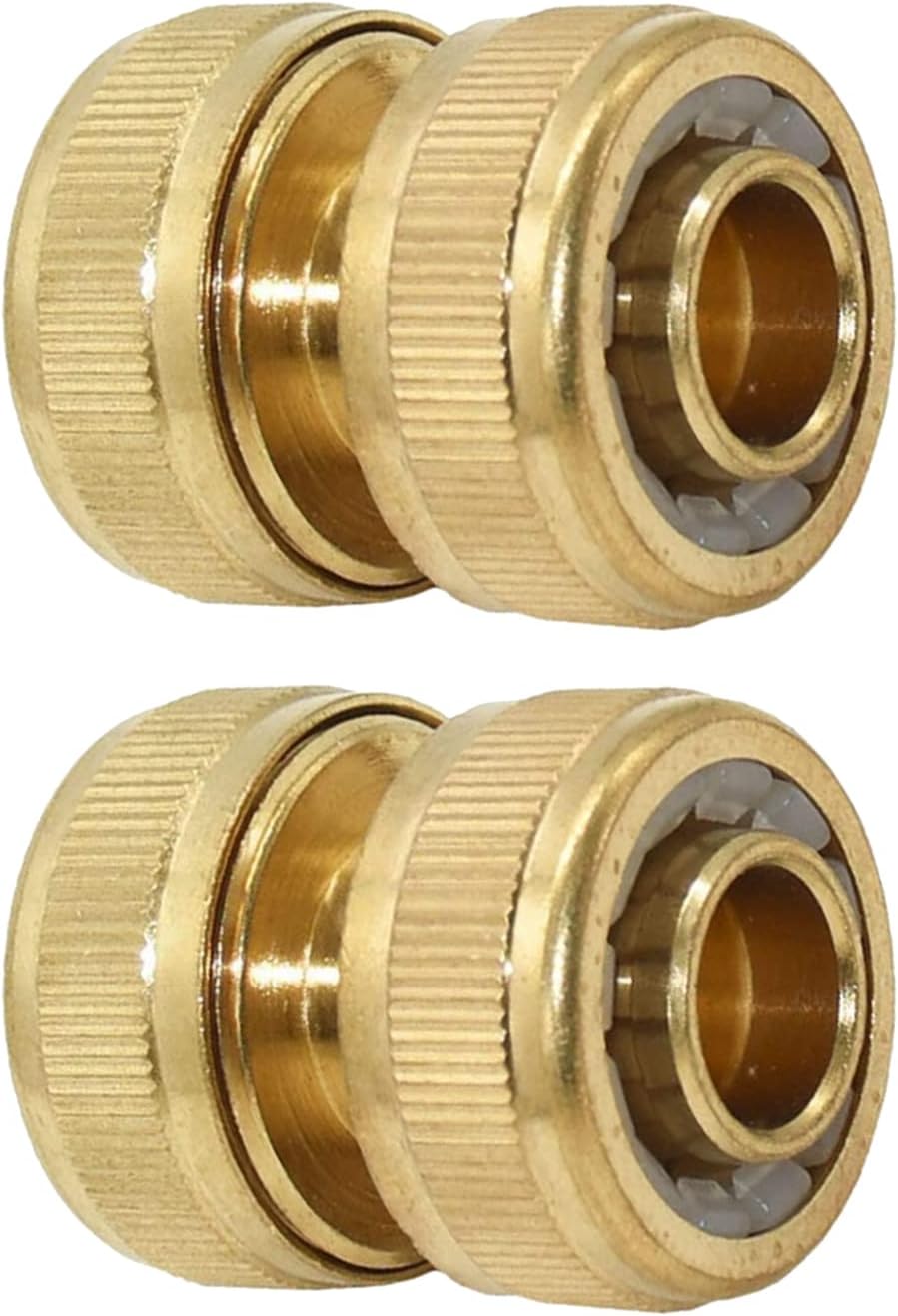 19mm (3/4") Brass Garden Hose Connector Downspout Quick Connect ...