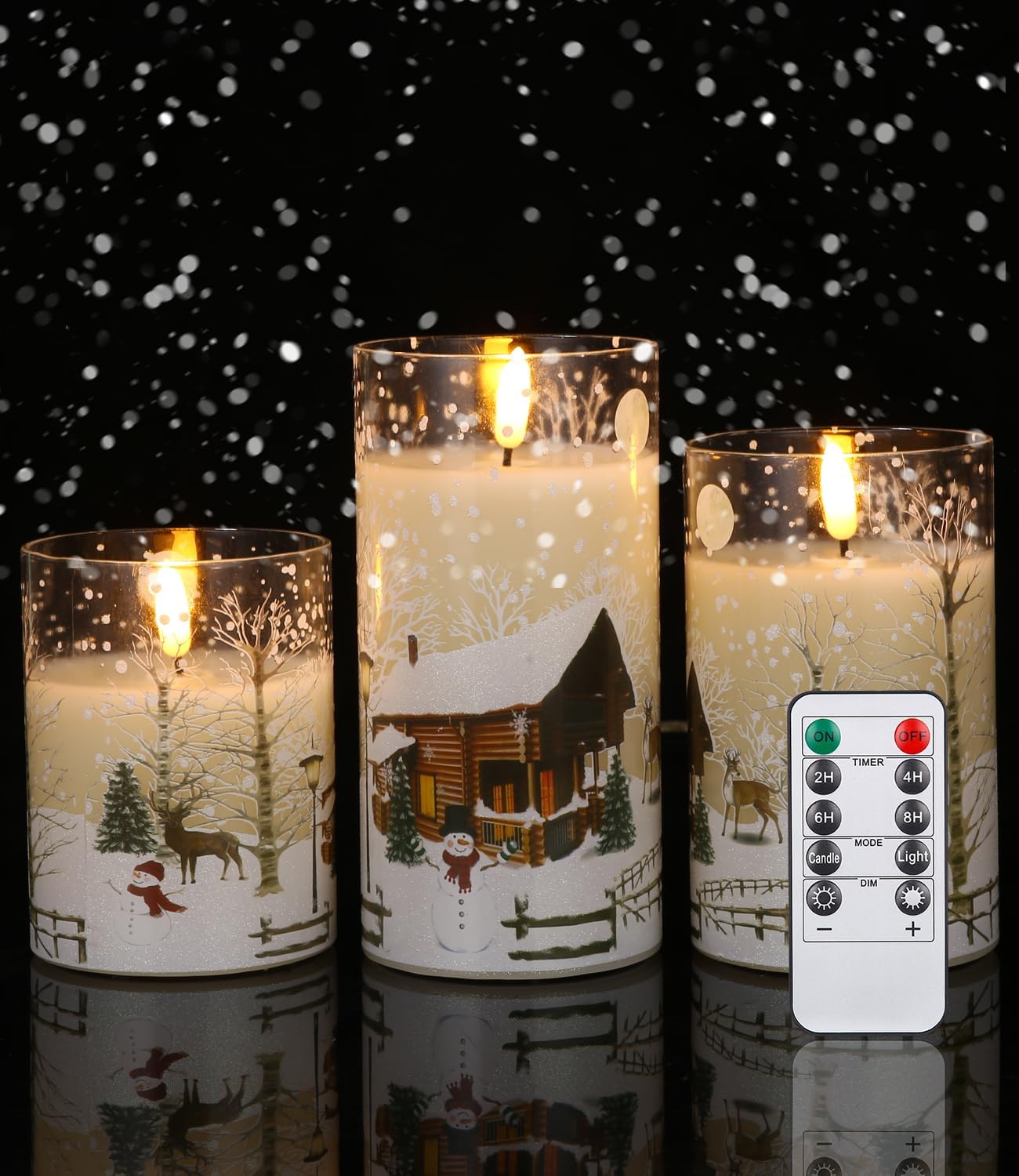 Velas LED parpadeantes, velas con control remoto, velas artificiales ...