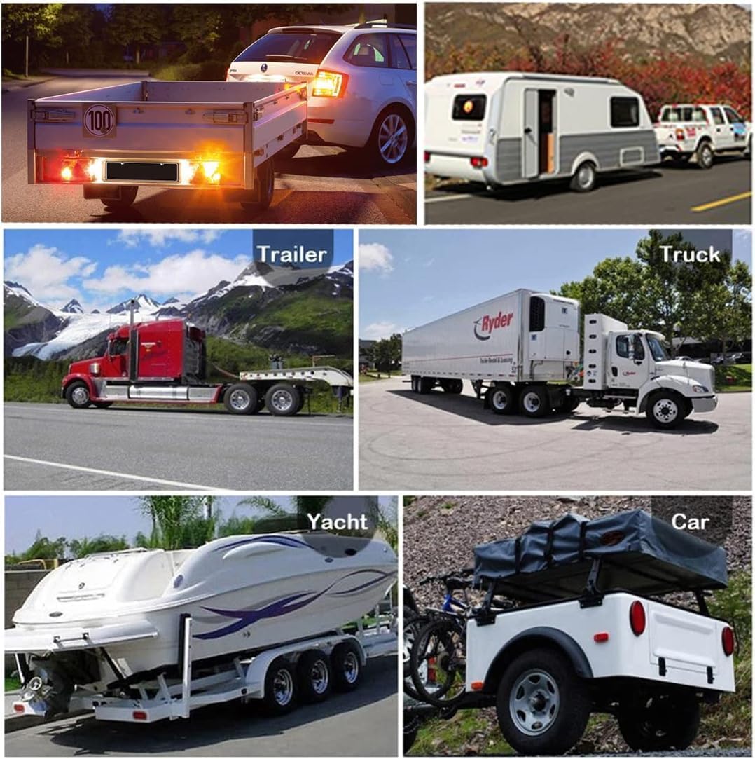 Rallonge de remorque, cordon de remorque de 2M, rallonge en spirale à 7 ...