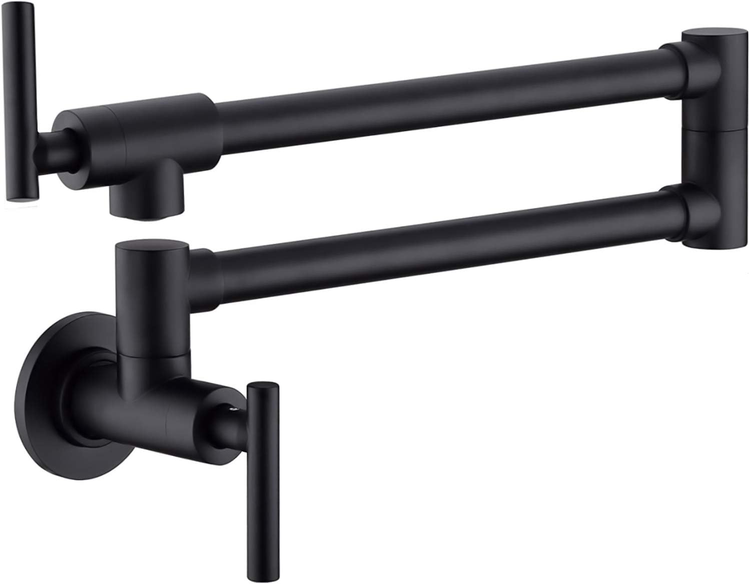 Wall mounted faucet in heavy duty stainless steel with double ...