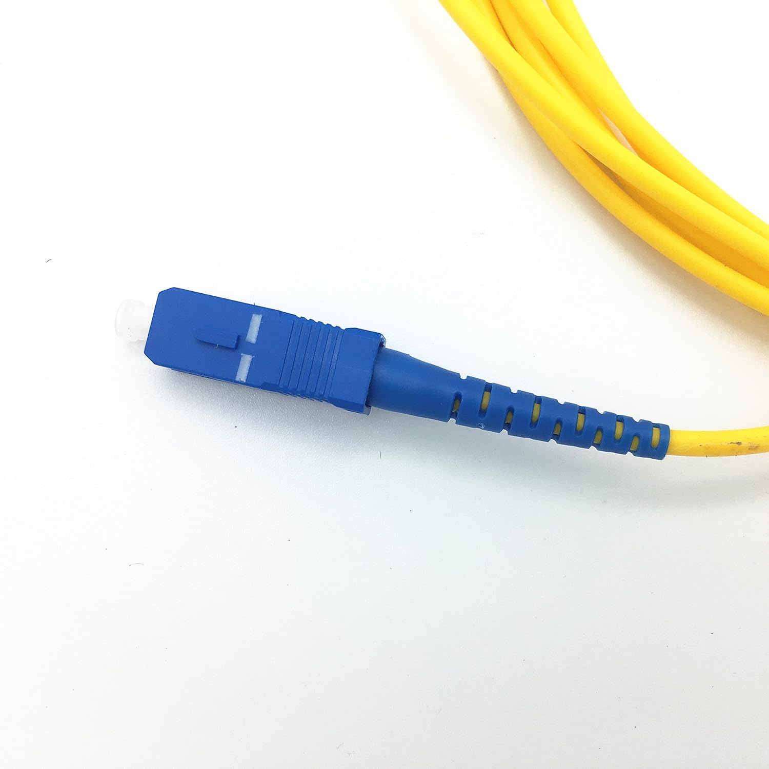 Cable de conexión de fibra óptica monomodo FC SC, conector óptico FC a ...