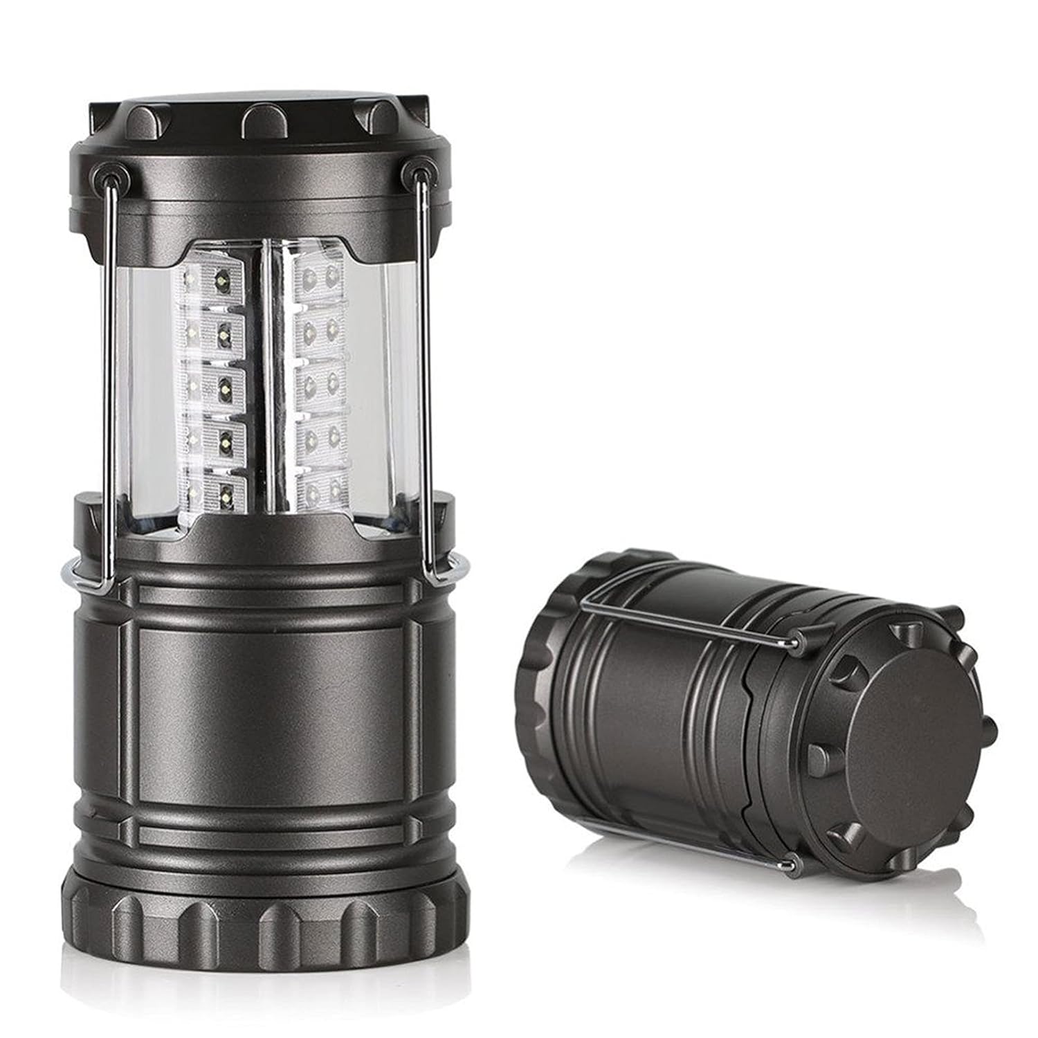 2 Pièces Lanterne portative，Lanternes de camping 30 LED portables avec ...