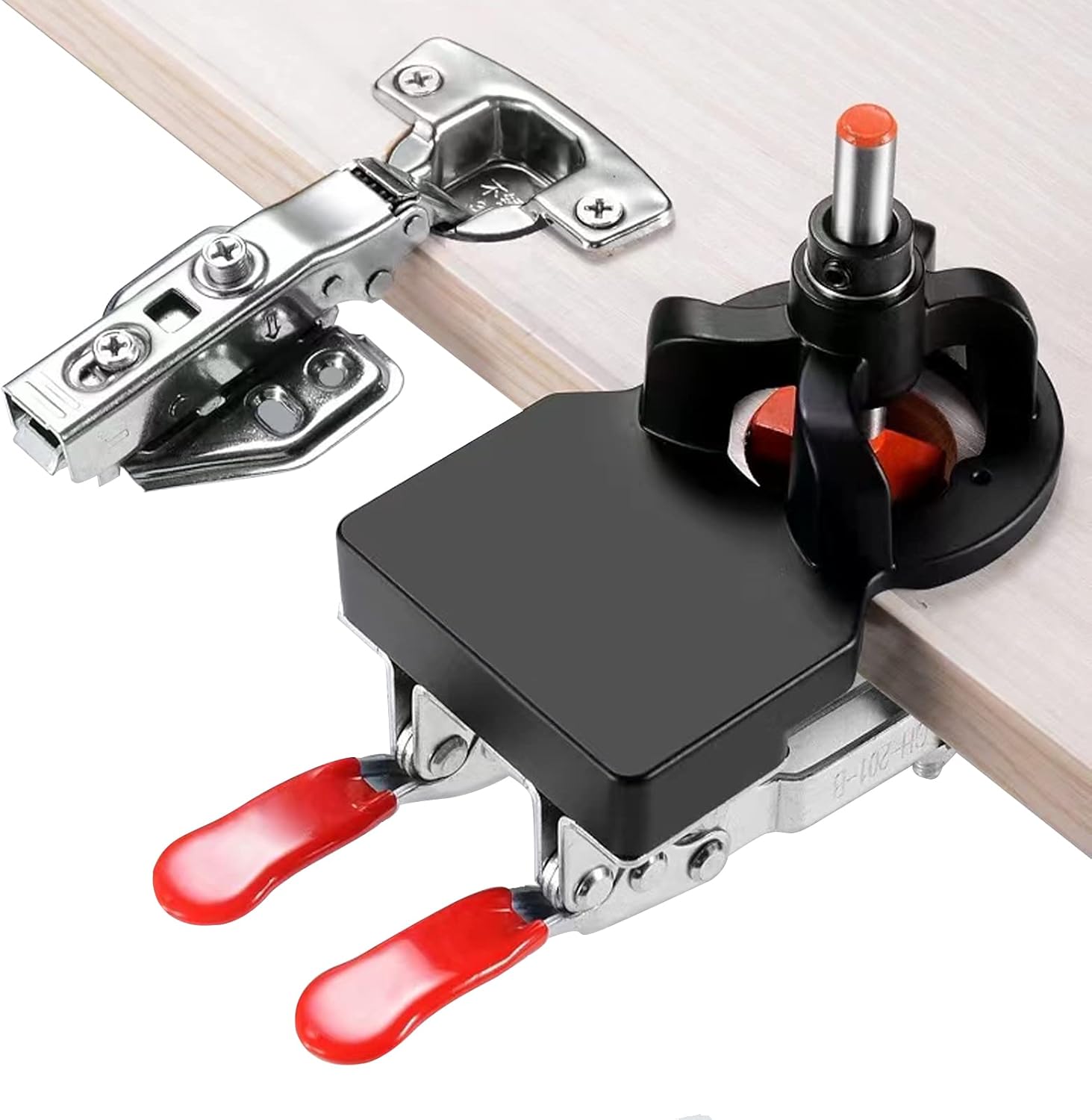 35mm Concealed Door Hinge Jig, Precise Locking Cabinet Hinge Jig ...