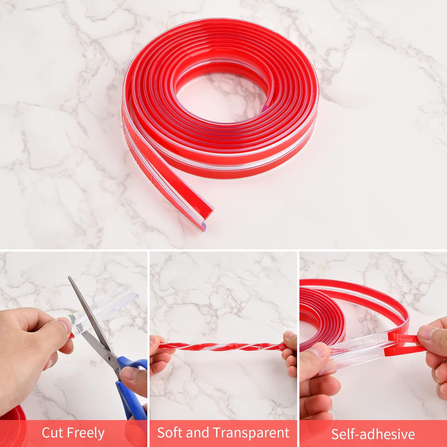 6M Baby Protection Table Corner Strip, Transparent Baby Furniture ...