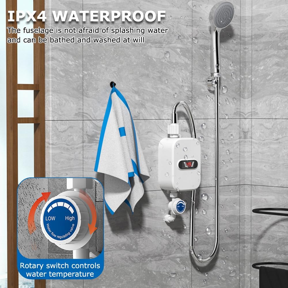 Electric Instant Water Heater, 220V, 3500W, Electric Instant Water ...