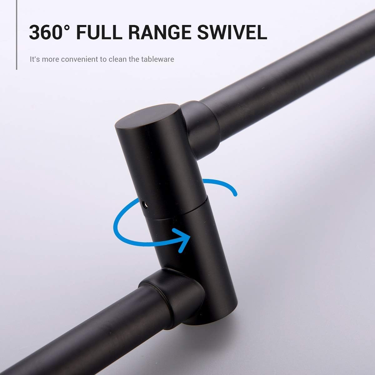 Wall mounted faucet in heavy duty stainless steel with double ...