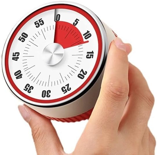 Manual kitchen clock, kitchen timer for kitchen, classroom timer, oven ...
