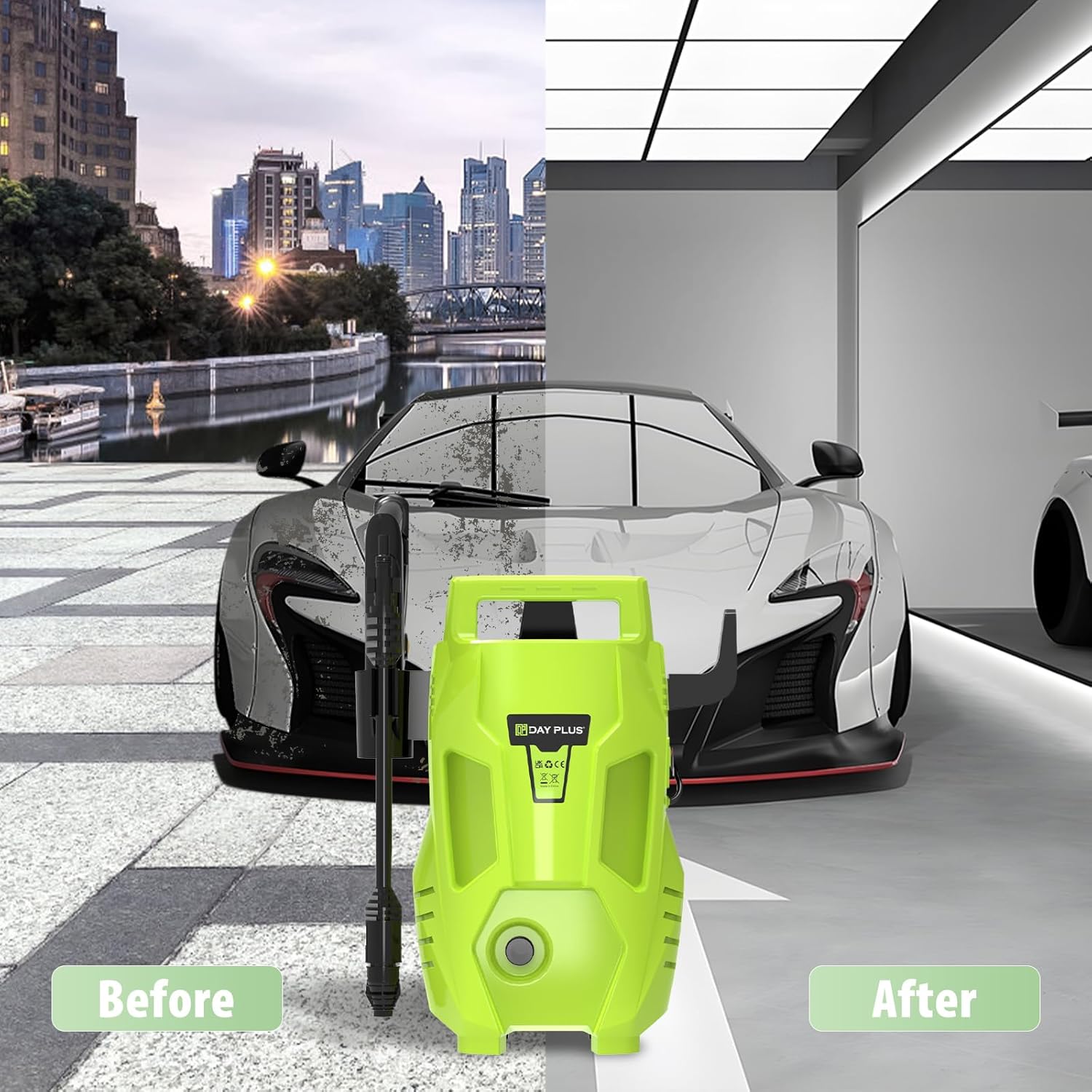 Nettoyeur haute pression, nettoyeur haute pression électrique de 1500 ...