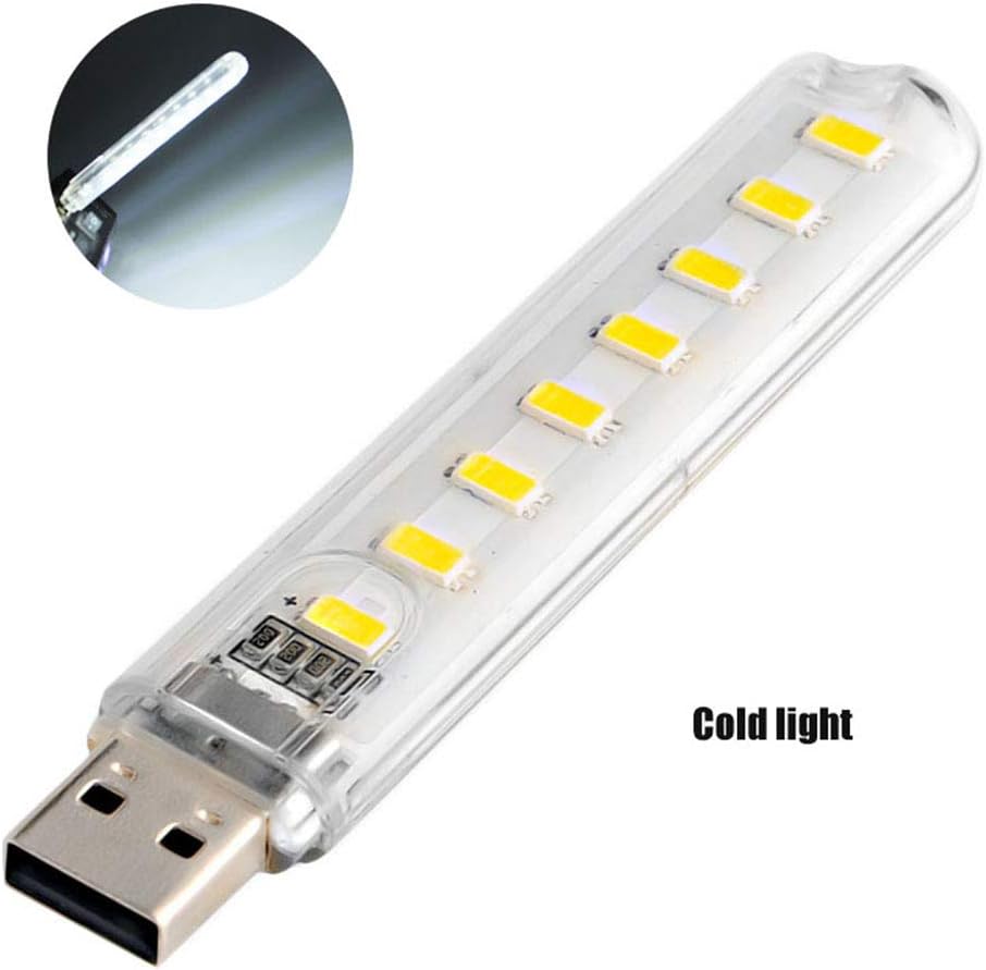 Lampe LED USB, mini lampe LED USB portable, 5 pièces, pour clavier d ...
