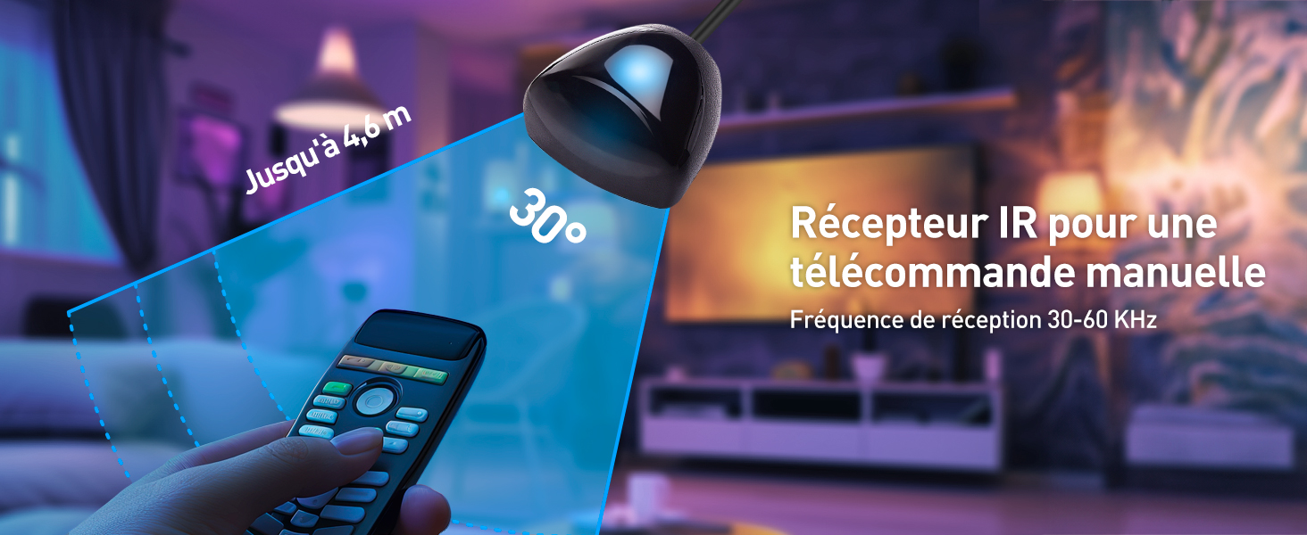 3m Infrared Remote Control Extension Cable, IR Repeater Cable, Infrared ...