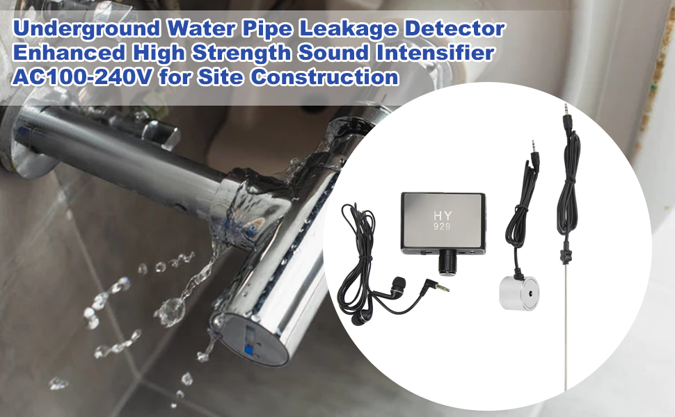 Moniteur de Fuite de Conduite d'eau, Détecteur de Fuite de Conduite d ...