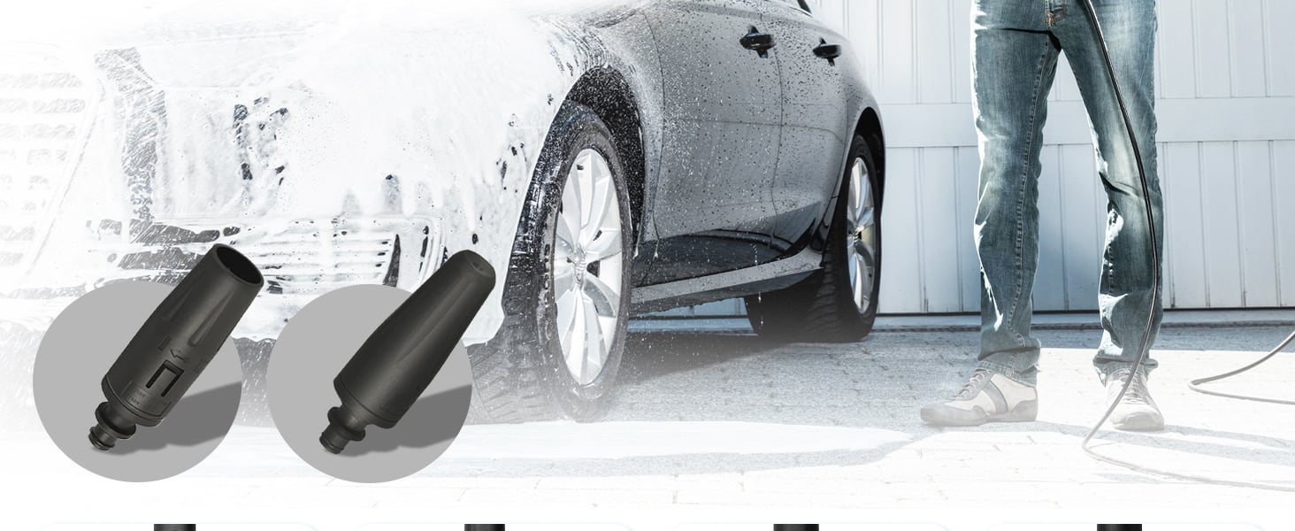 Lance de Nettoyeur Haute Pression pour Karcher K2 K3 K4 K5 K6 K7, LeapBeast Lance pour Karcher ...