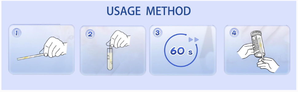 100 Urine Test Strips 10 in 1 Urinary Tract Infection Test Kit Cat and ...
