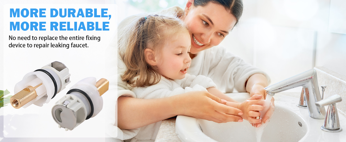 RP25513 Faucet Lever Replacement Kit for Two Handle Faucet Repair Kit ...