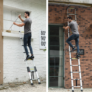 Échelles Télescopiques 5m, Escabeau Aluminium Telescopique Escabeau ...