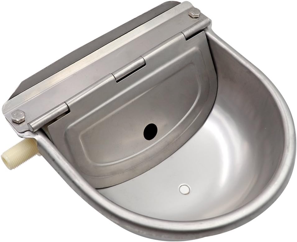 Automatic Horse Waterer, Stainless Steel Livestock Waterer, Cow Waterer ...