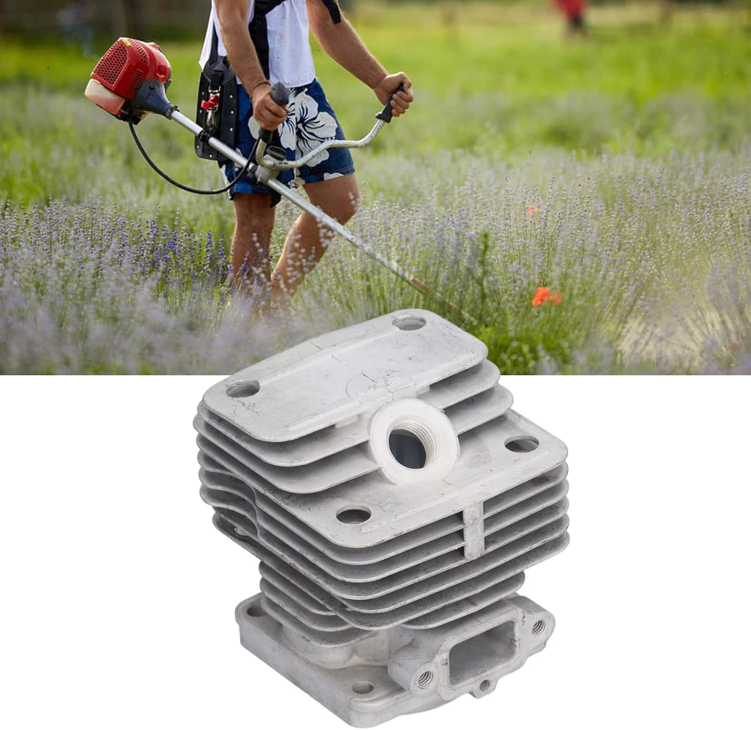 Kit cylindre-piston pour OLEO 740 440BP EFCO 8400 8405 STARK 40 EMAK DYNAMAC - Accessoires pour ...