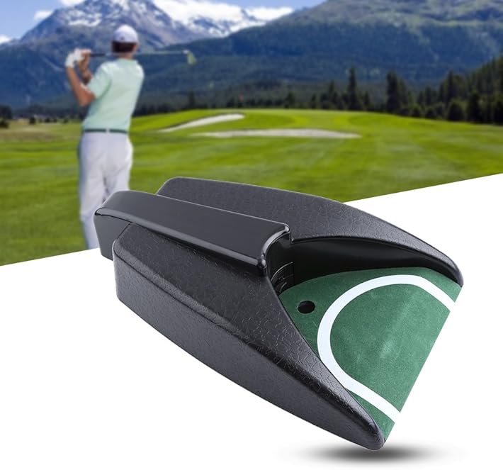 Golf Ball Return Putting Unit, Automatic Return Machine, Indoor Golf ...