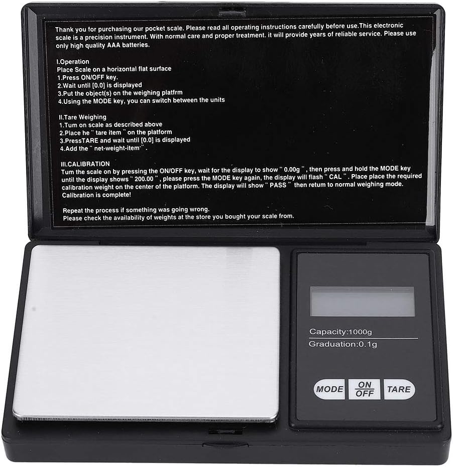 Balance numérique portable pour bijoux, mini balance de poche avec ...