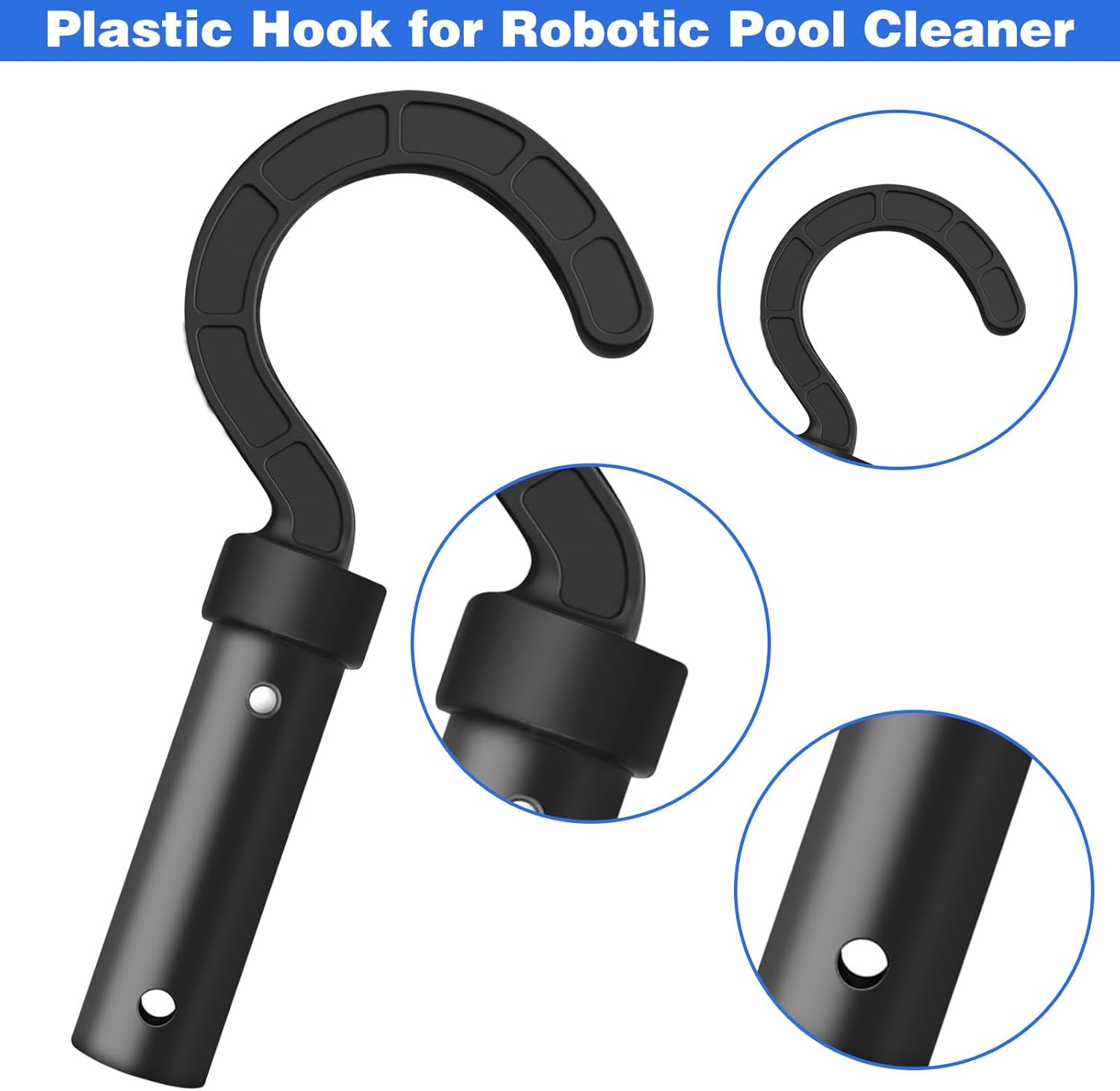 2pcs Pool Robot Hook, Hooks for Robot Pool Cleaner, Pool Pole Hooks for ...