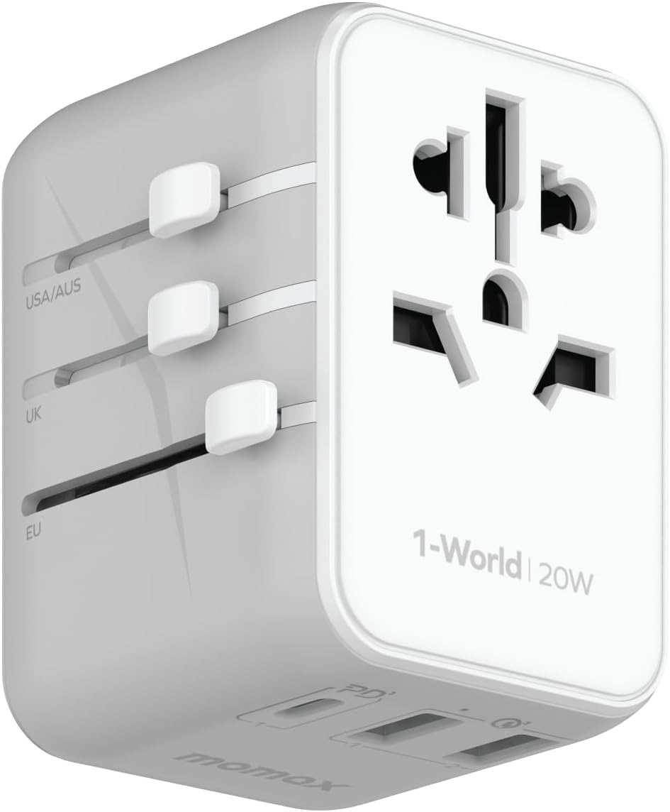 Universal Travel Adapter Universal Plug Adapter PD 20W with Universal ...