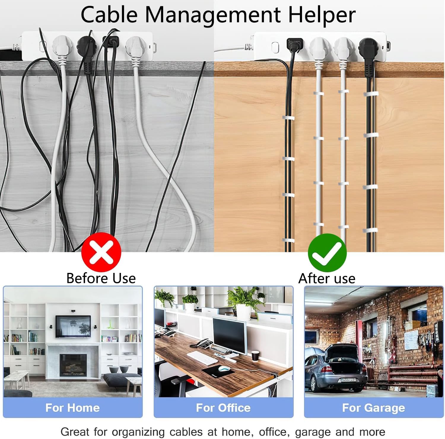 100 x Plug-in Buckle Dowel Buckle Cable Clamps 9mm Clamp Range Peg ...