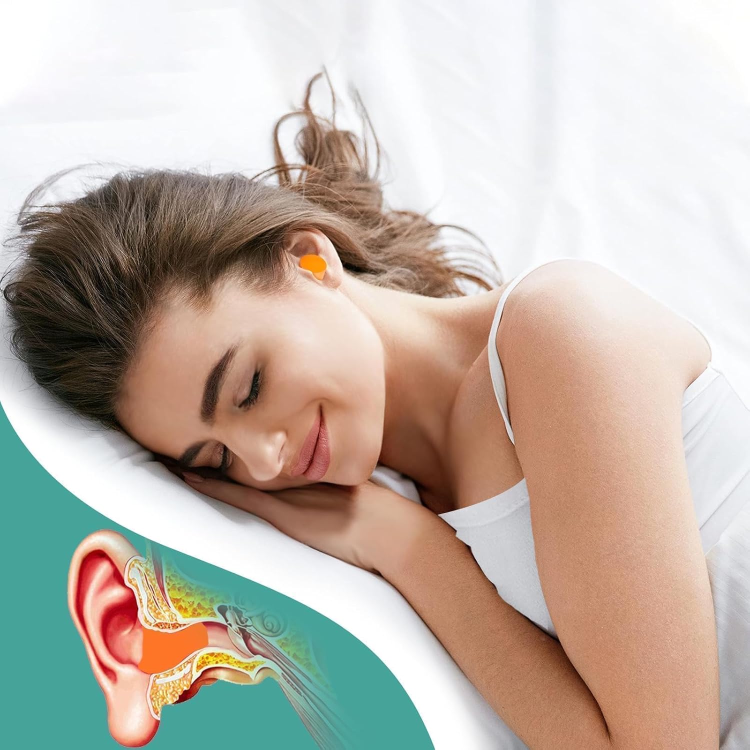 35 Paires Bouchons Oreilles Ear Plugs Bouchons D'oreille en Mousse ...