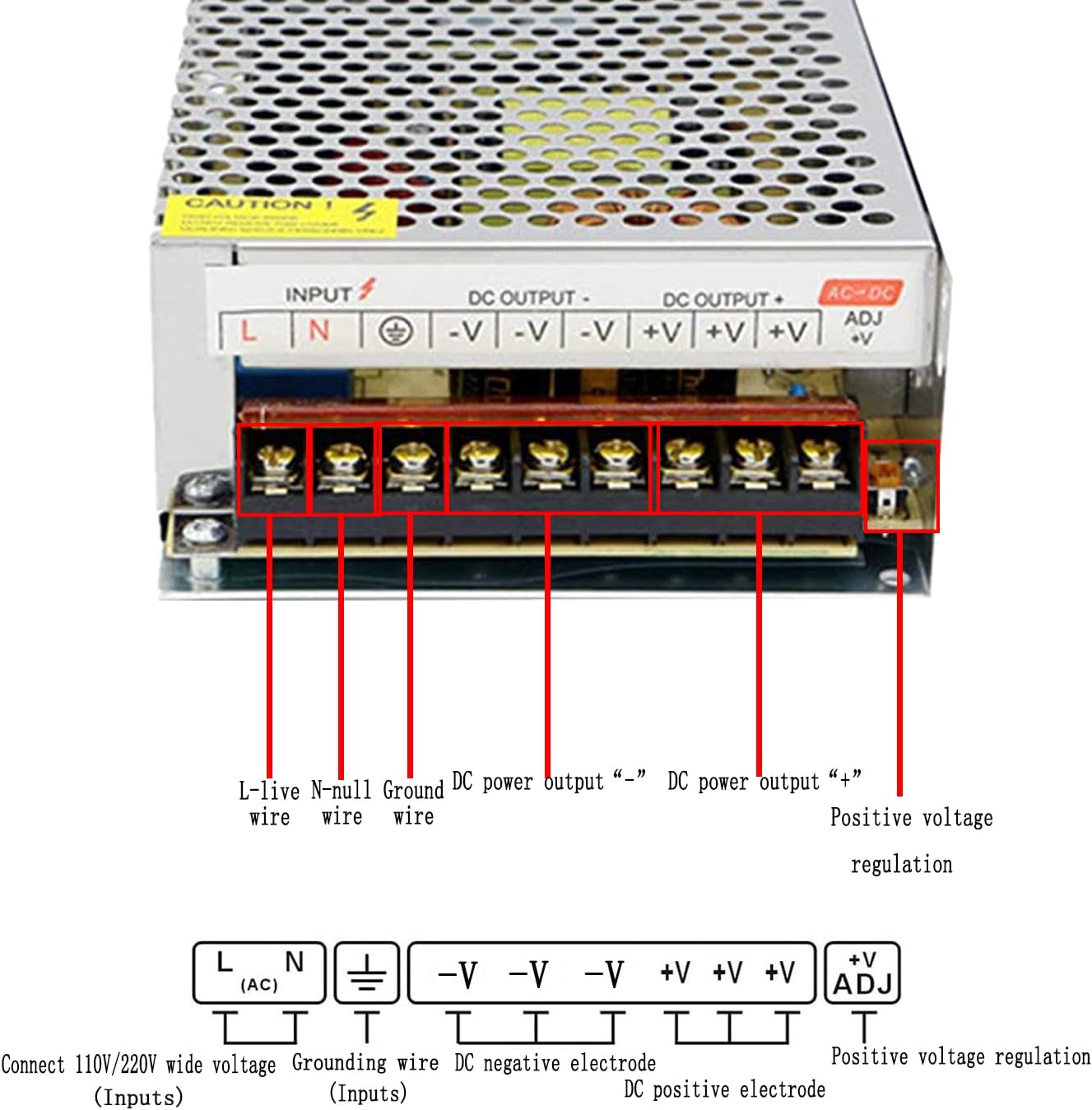 48V 5A 240W LED Lumiere Commutation adaptateur d'alimentation Commutateur de commutation ...