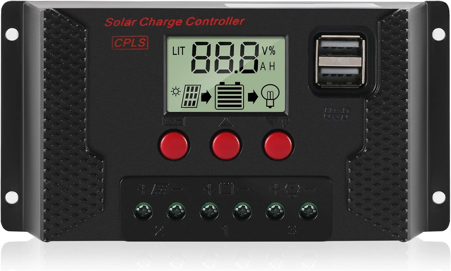 30A Solar Charge Controller Solar Panel Charge Regulator Automatic ...