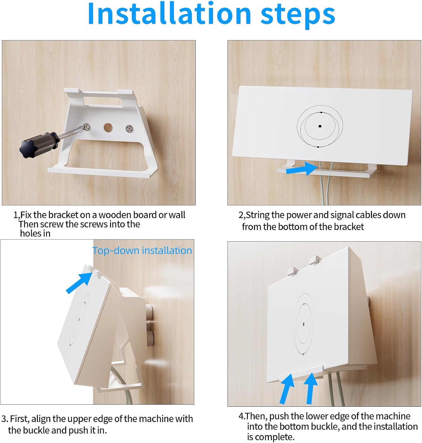 Kit di montaggio a parete Starlink Gen 3, Starlink V3 con alimentatore ...
