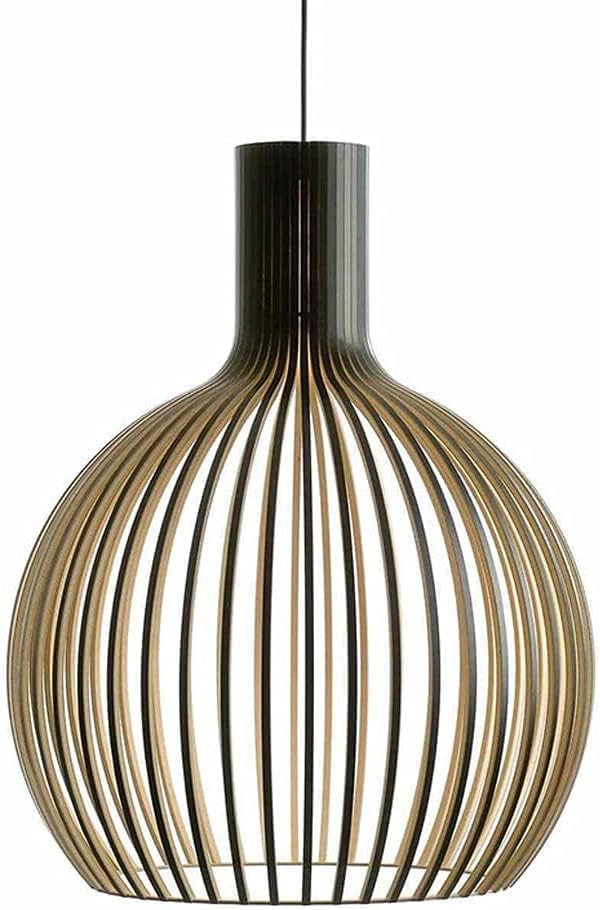 Lustre, Nordic Classical Round Globe Basket Pendant Light Large Bamboo ...
