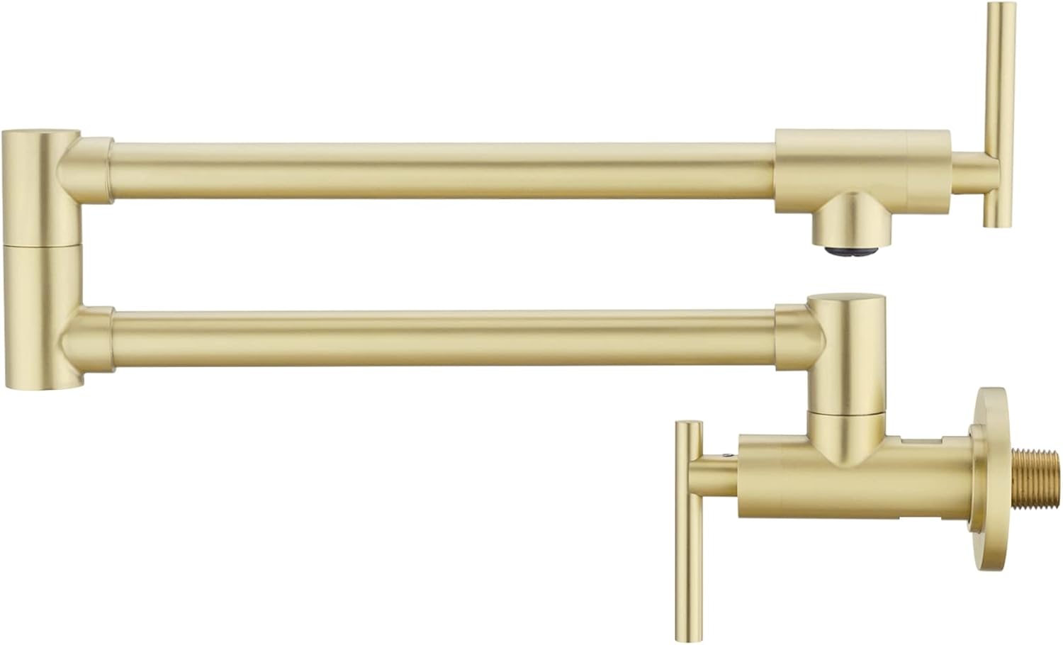 Wall mounted faucet in heavy duty stainless steel with double ...