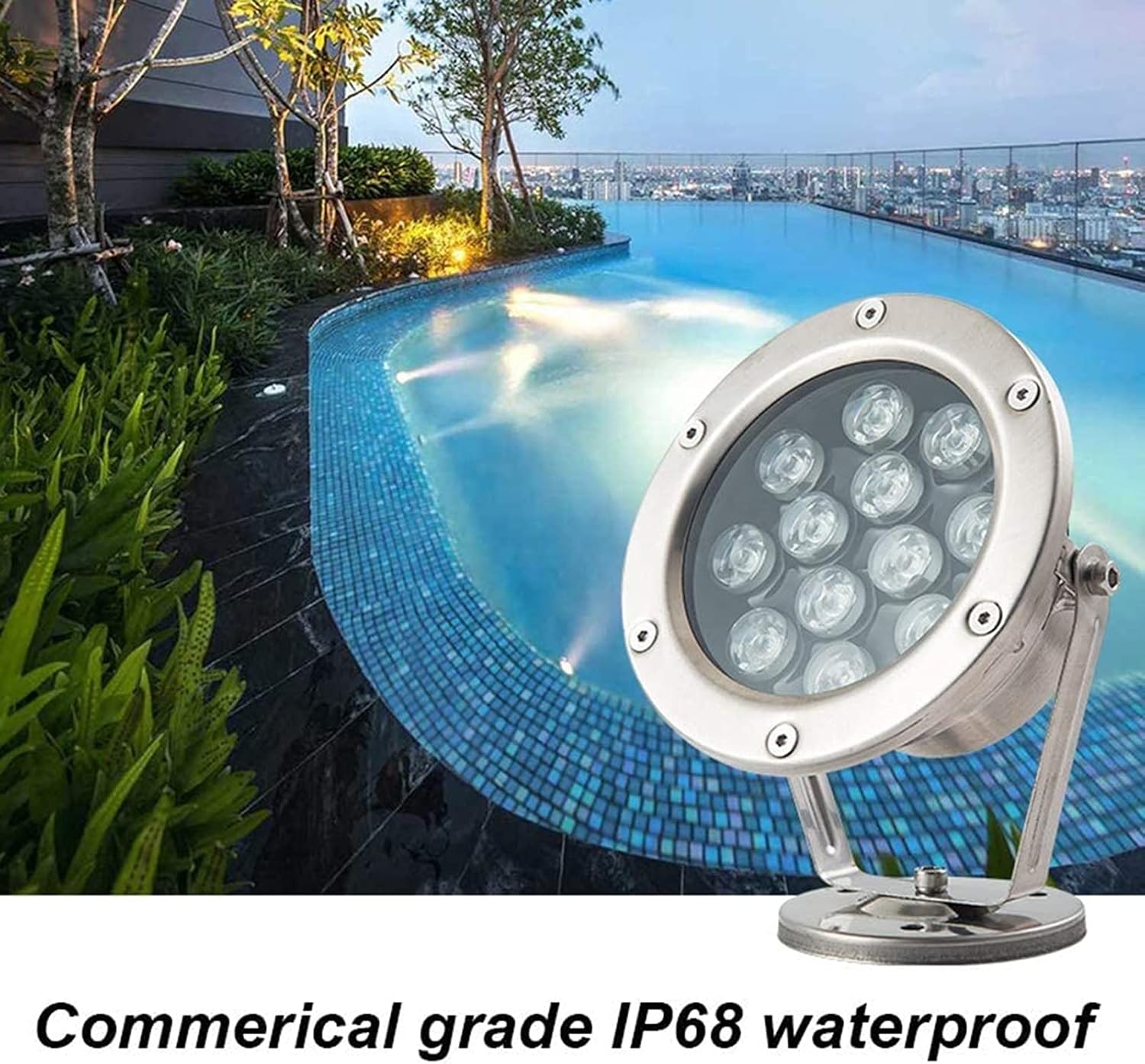 Underwater Lighting IP68 Waterproof Low Voltage Submersible LED Lights ...