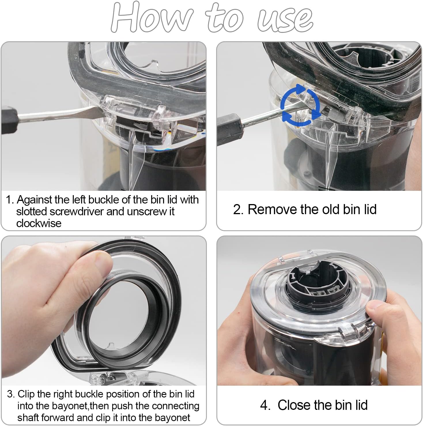 Replacement Vacuum Dustbin Lid for Dyson V10 V11 SV12 SV14 SV15 with ...