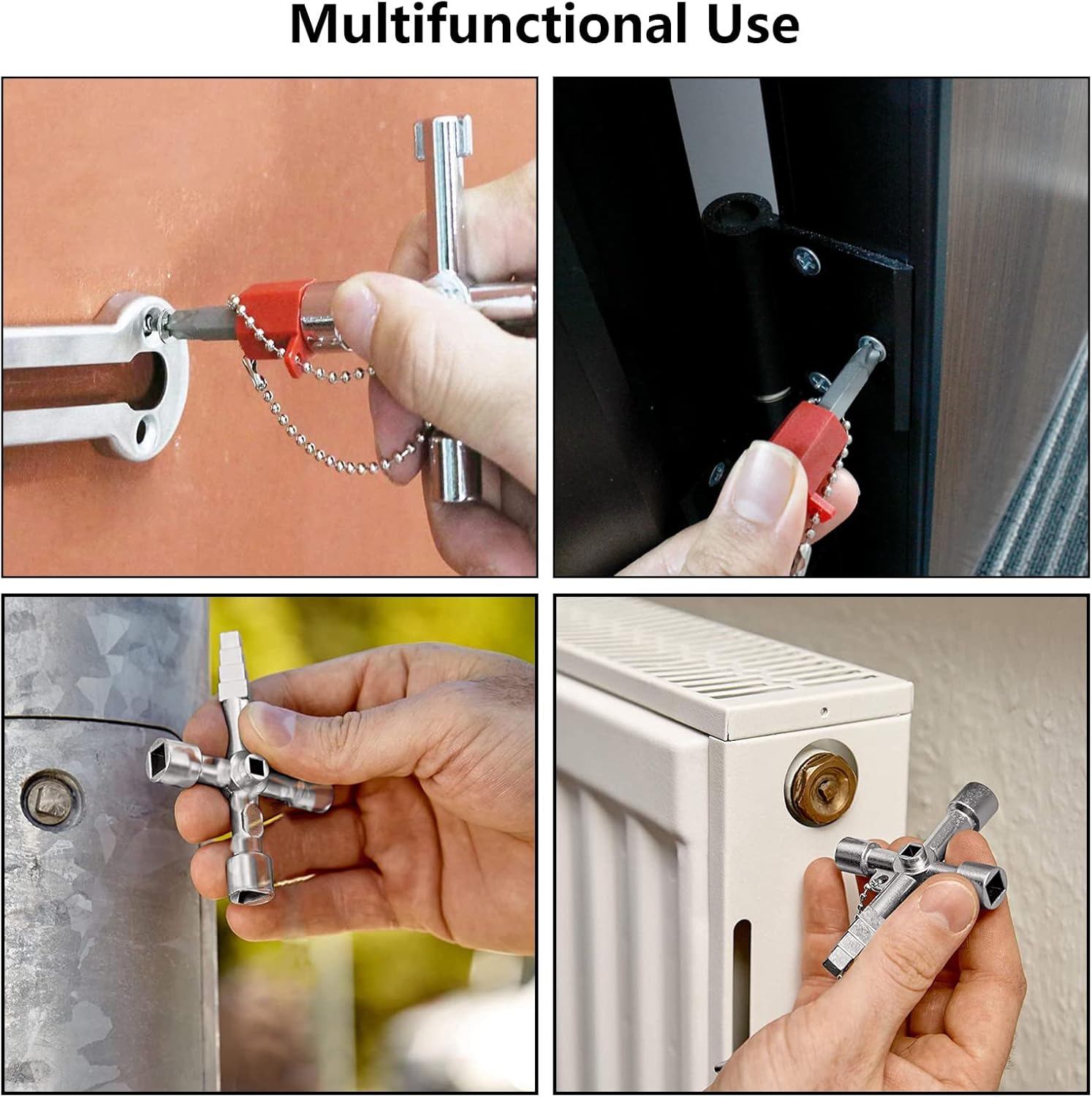 GABRIELLE Voies multifunctional wrench 6 pieces, triangular wrench ...