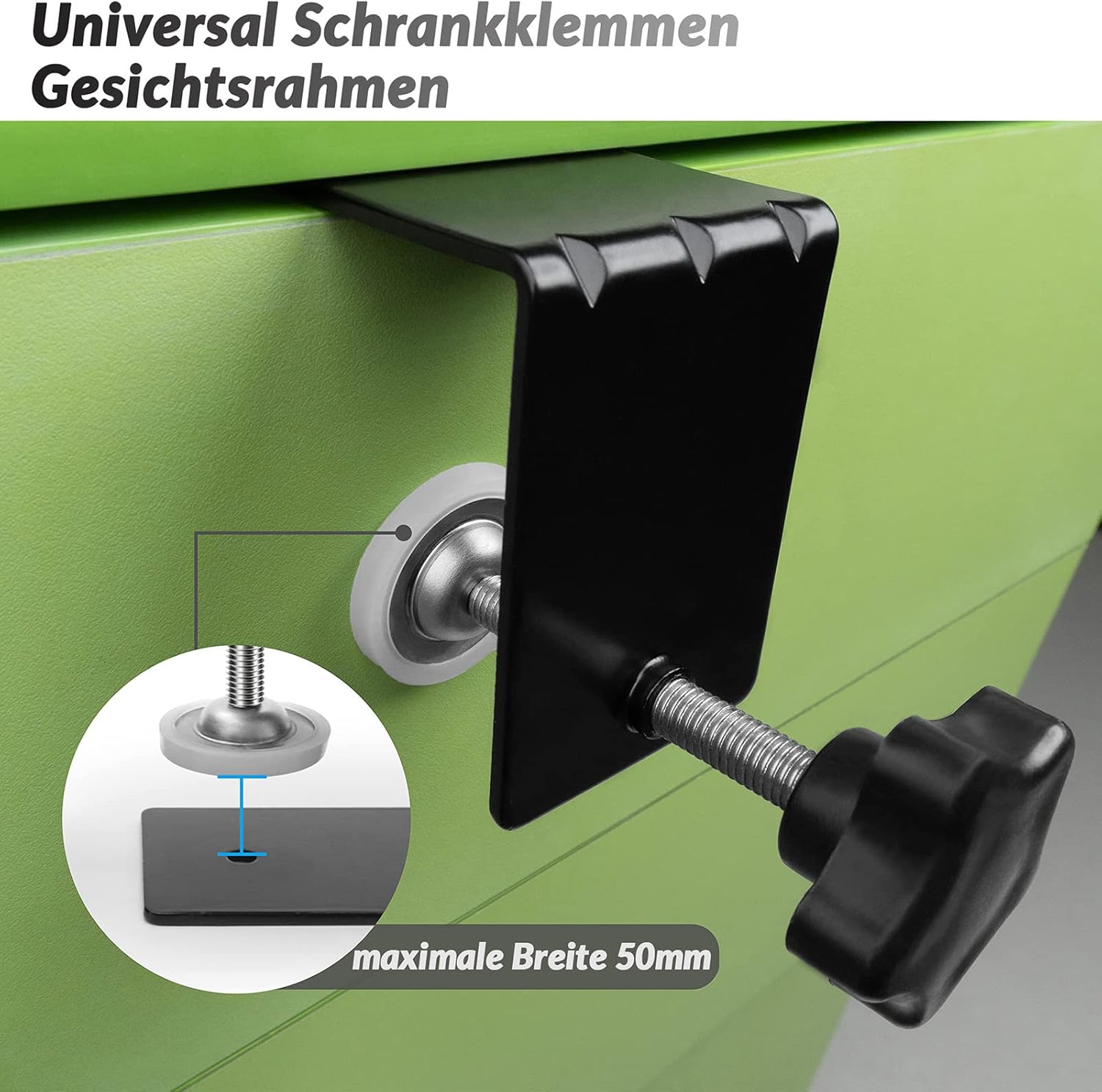 2 Pack Drawer C Clamps - Front Installation Clamps - C-Clamp - Table ...