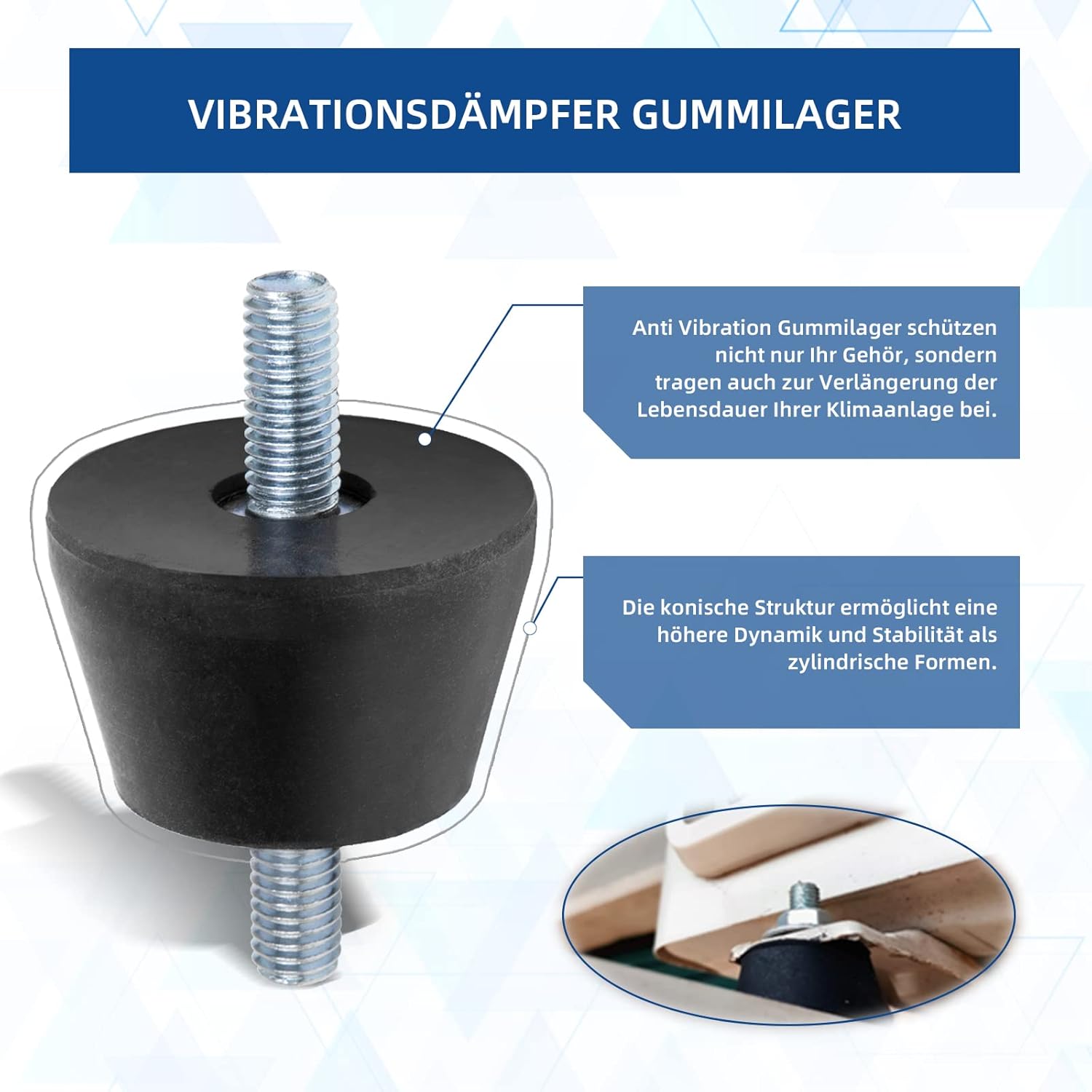 Schwingungsdämpfer für Klimaanlagen, Split-Klimaanlagen ...