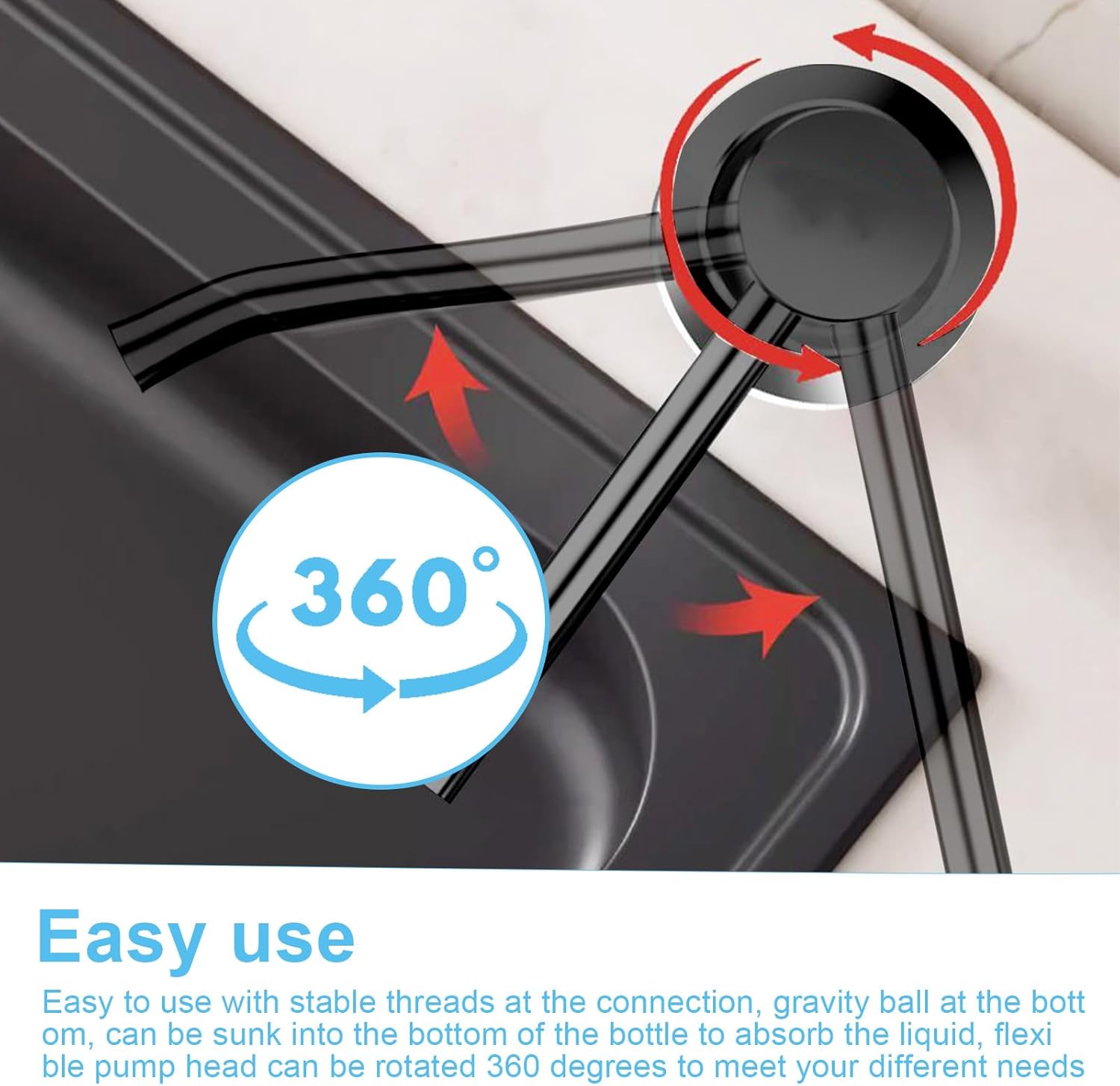 Kitchen Sink Soap Dispenser, Extension Tube Kits, Built-in Sink Soap ...