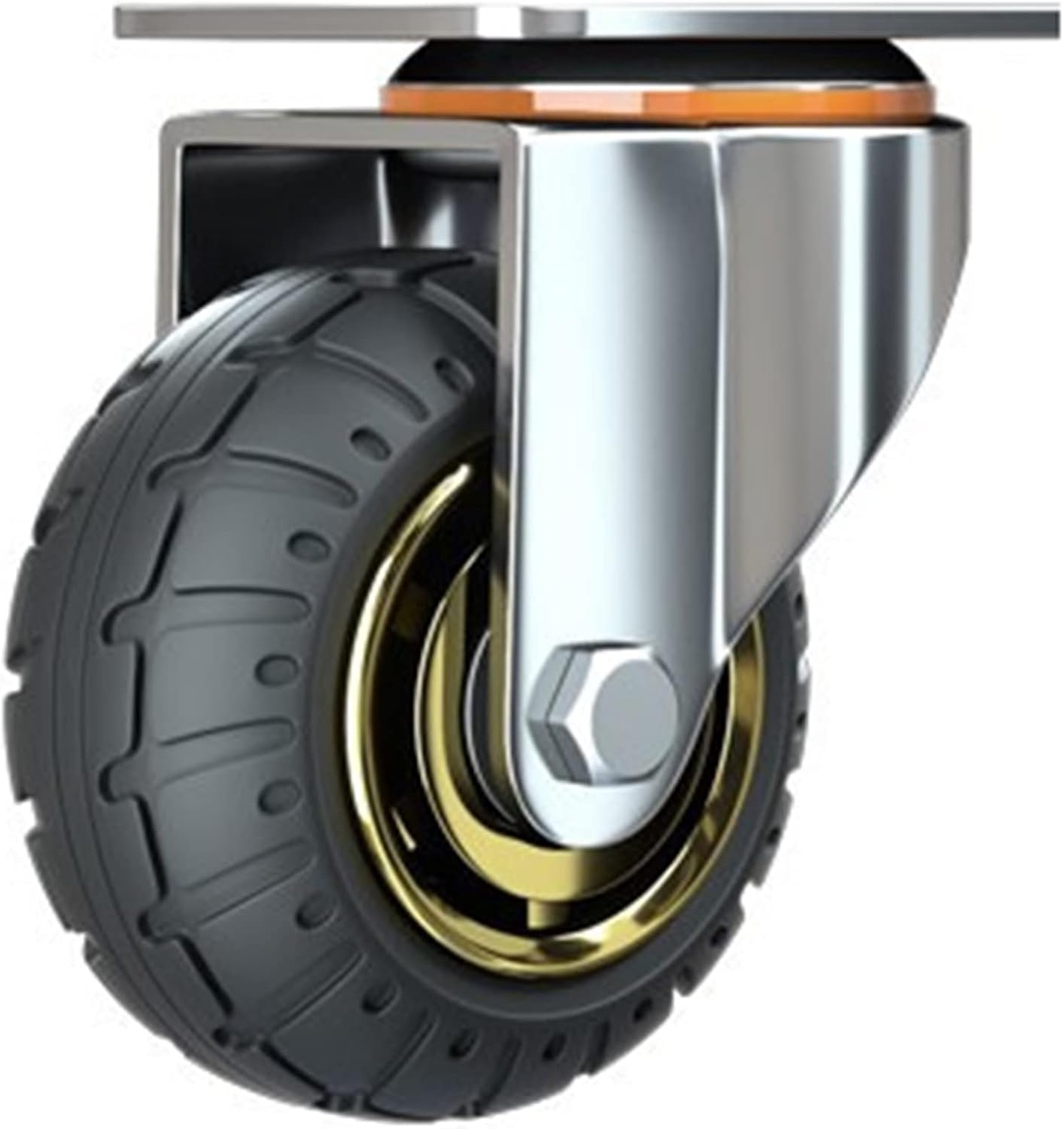 Caster，Universal Rubber Wheels - Trolley Replacement Wheels, Swivel ...