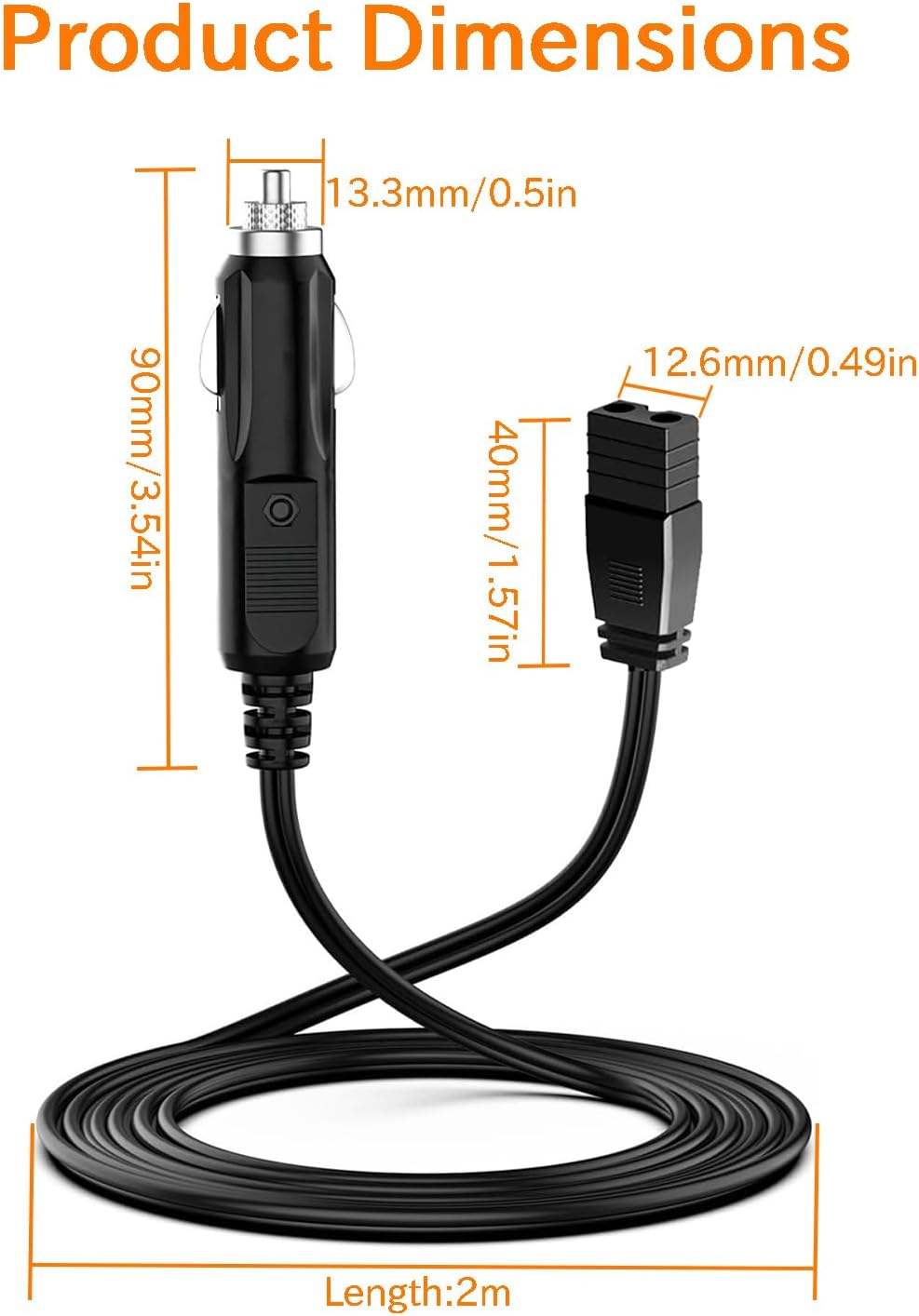 Mini Réfrigérateur pour Voiture 12V 10A DC Cordon d'alimentation pour ...