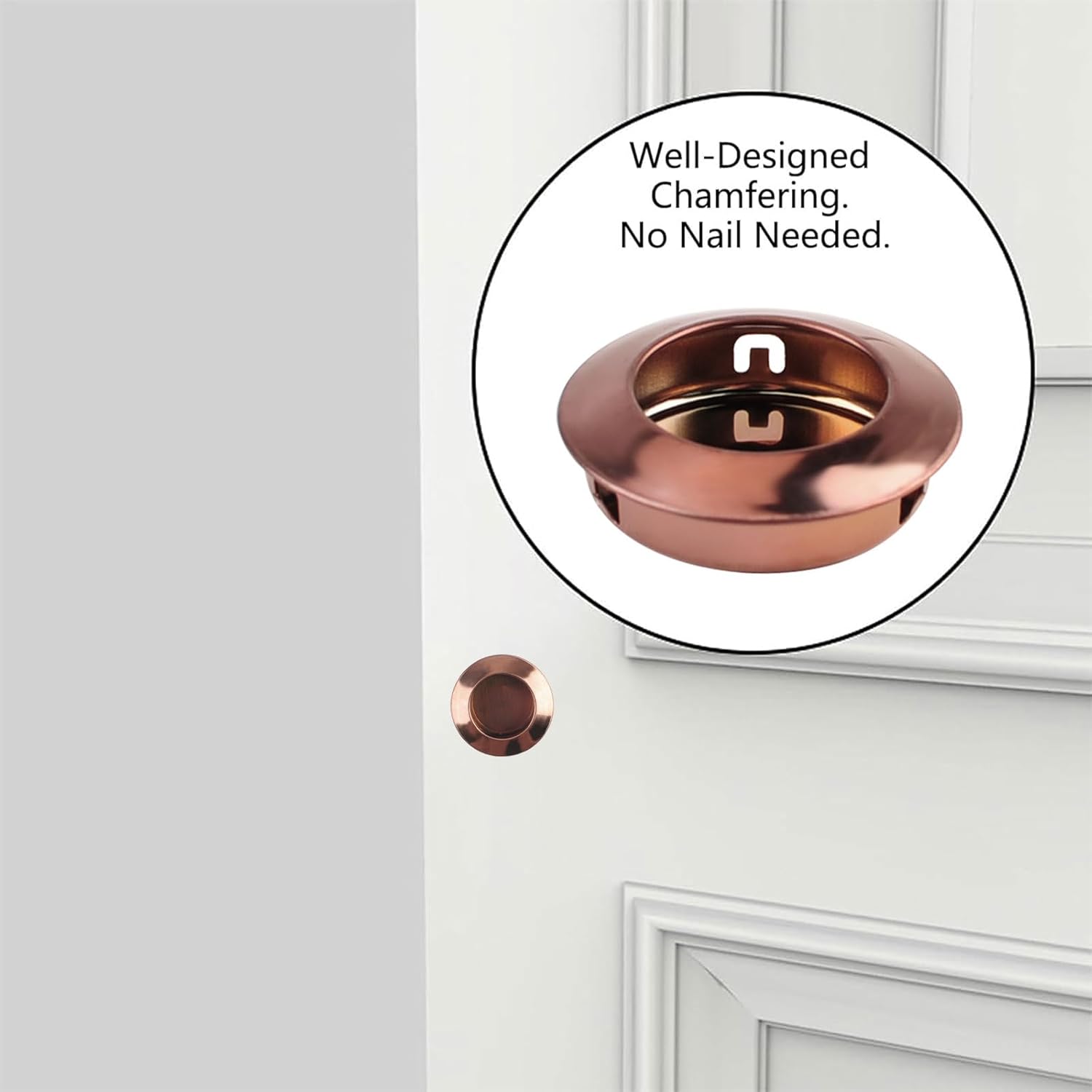 8 Pack Round Cabinet Door Handles Stainless Steel Cabinet Handles ...