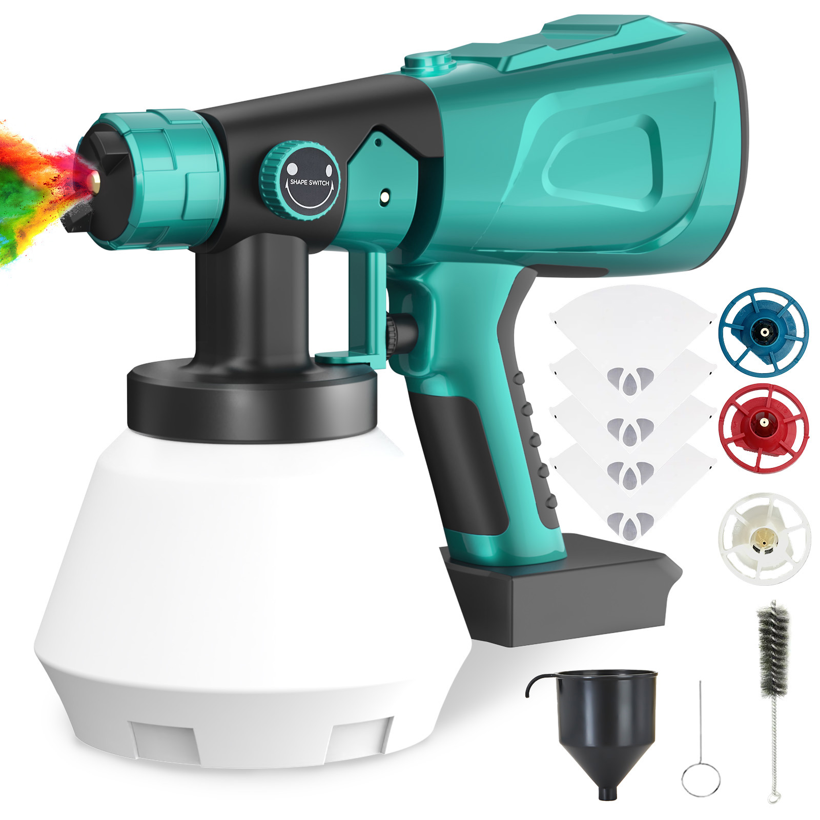 Paint Sprayers, 1L Electric Hand Paint Sprayer 1L Paint Bread Wall ...