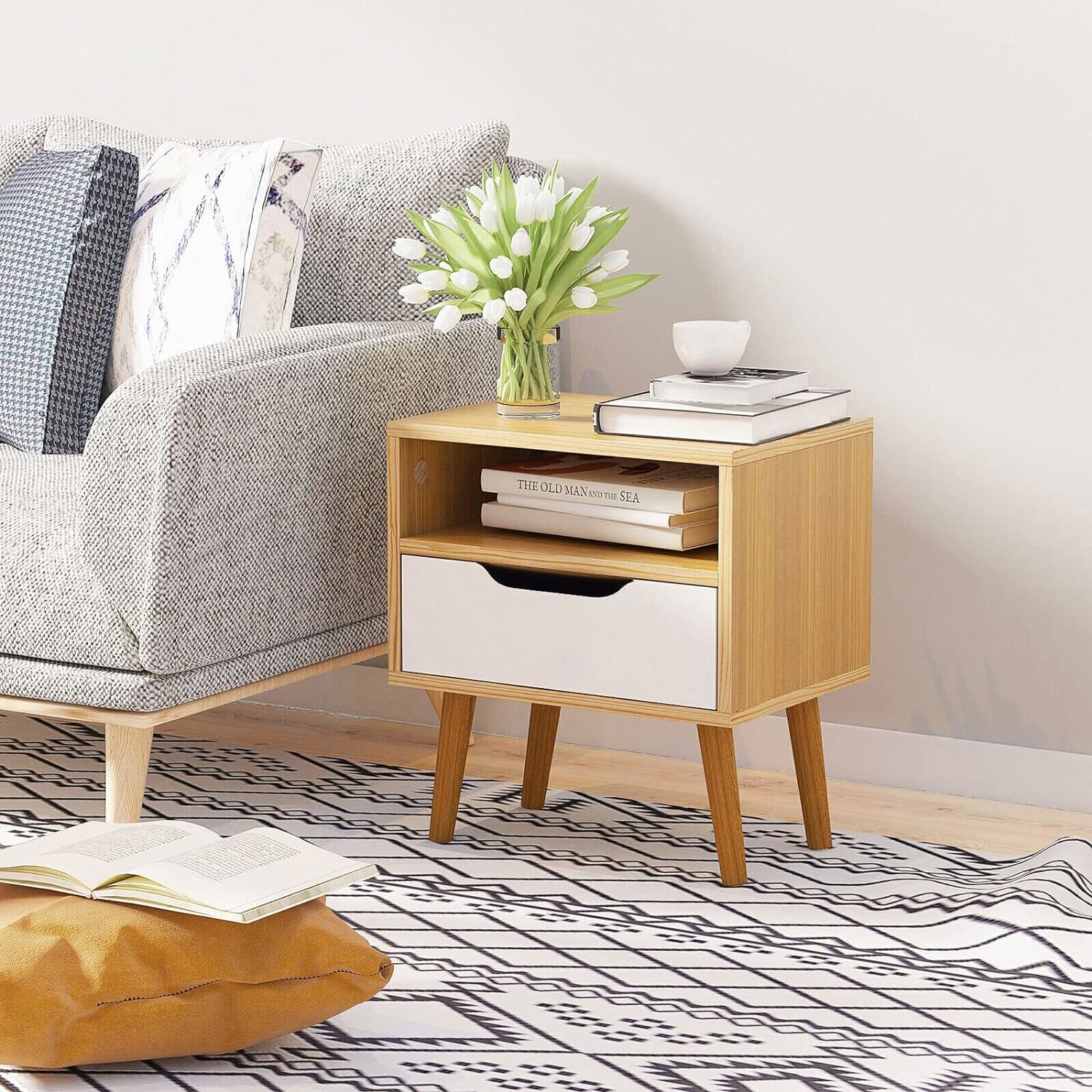 Bedroom Side Table, Bedside Table,Coffee tables, Stackable Side Table ...