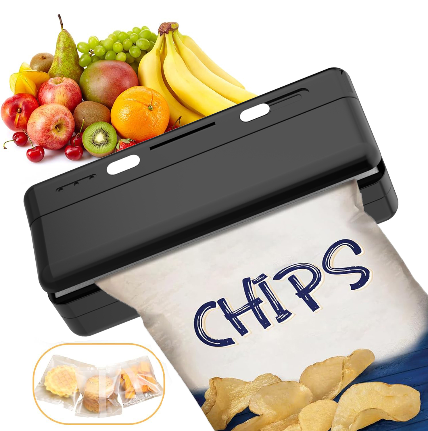 Mini sigillatrice per fogli, sigillatrice per sacchetti di plastica ...