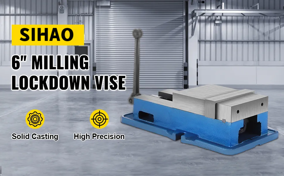 SIHAO 6" precisione fresatrice visca 0.002" precisione pinza panchina vice